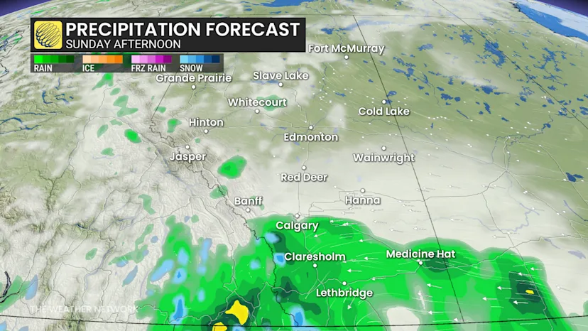Storms possible Sunday as beneficial rains fall in Alberta - The ...