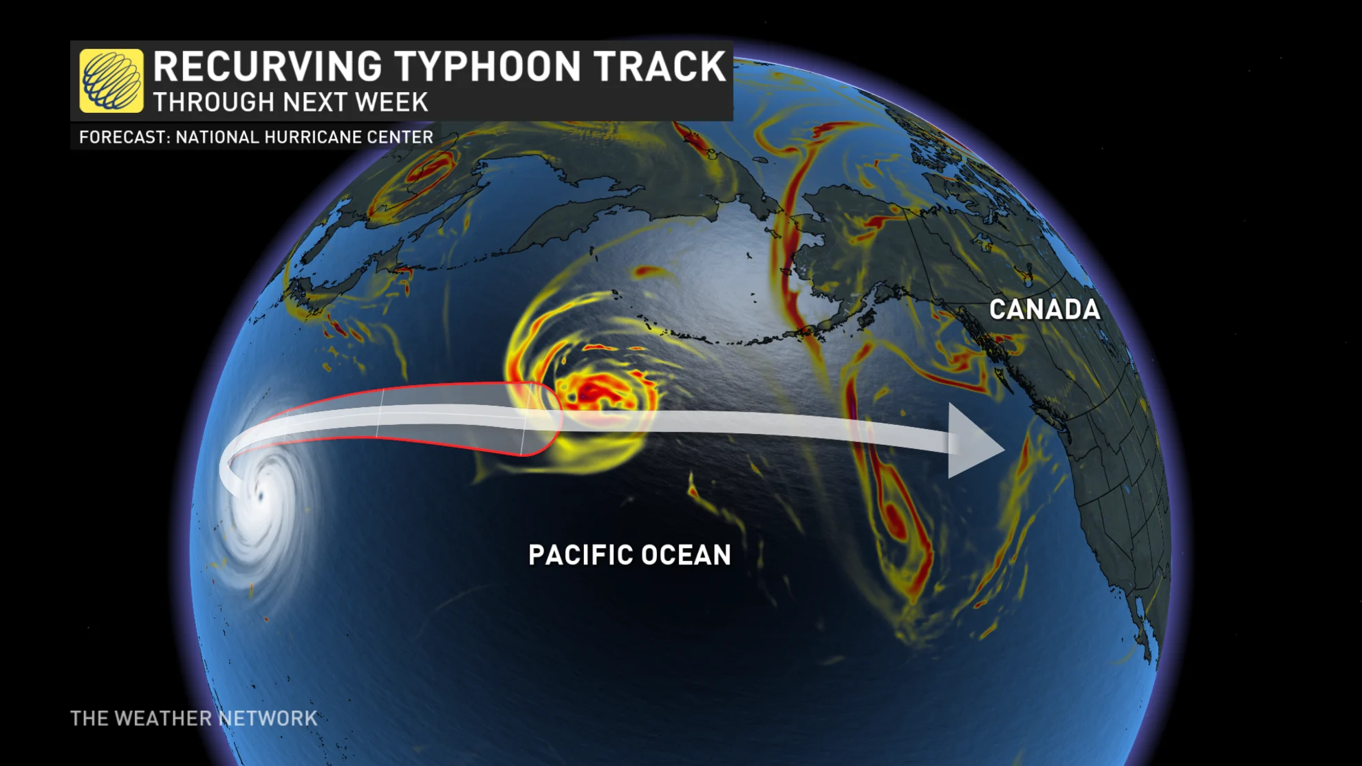 How a super typhoon will alter Canada's late-October weather - The ...