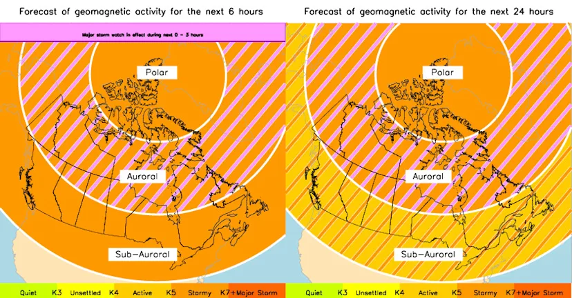 Bright Northern Lights possible tonight after arrival of speedy solar ...