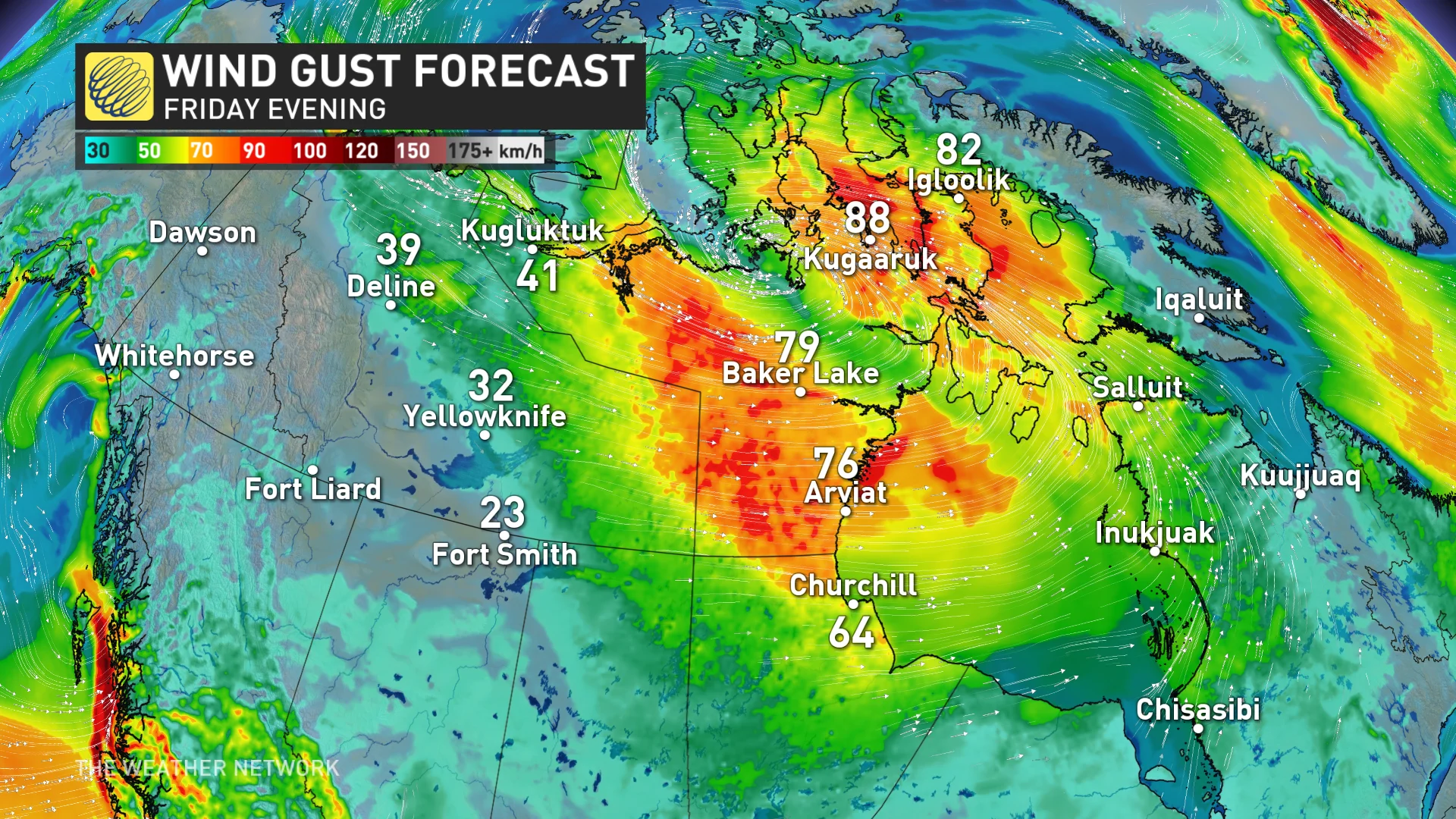 First blizzard warnings of the season issued in Northern Canada - The ...