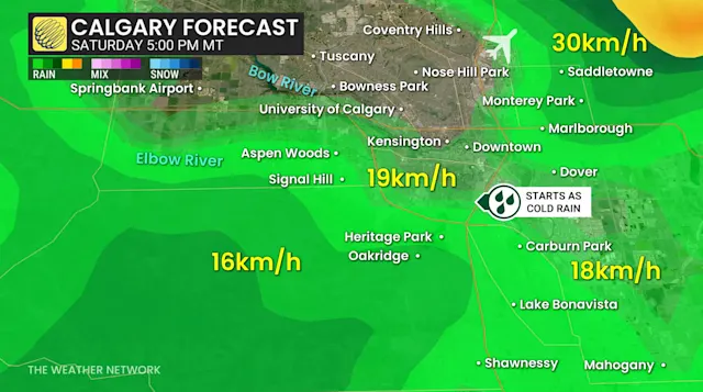 First snowfall this fall for Calgary, but it comes with a catch - The ...