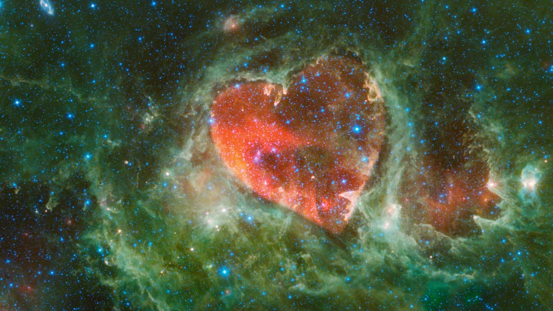 We found love up in space: See the hearts captured in the cosmos - The ...