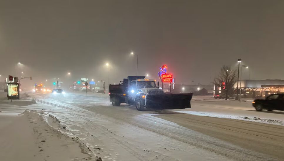 Highways closed across wide swath of southern Manitoba as winter storm ...
