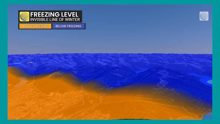 Freezing levels are the invisible lines that control winter - The ...
