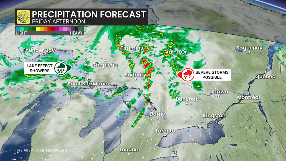 Strong winds prompt warnings in Ontario, risk of outages and high waves ...