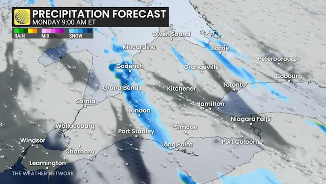 40 cm, dangerous driving amid southern Ontario snow squalls - The ...