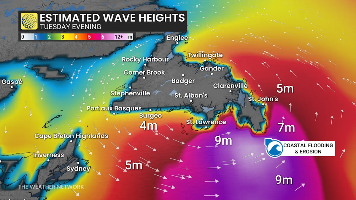 'Weather bomb' threatens outages and flooding over Newfoundland - The ...