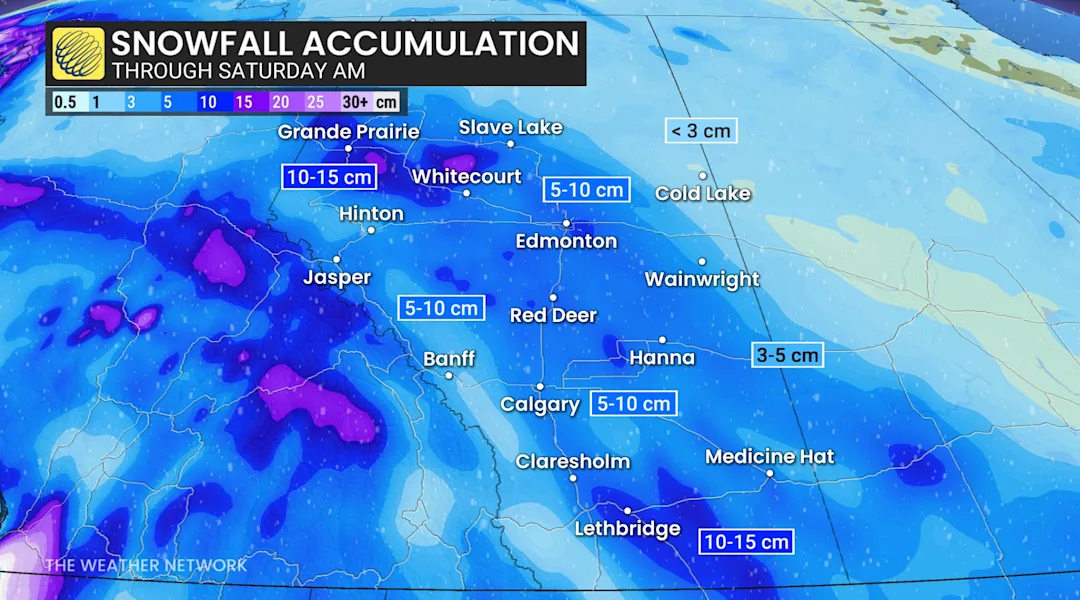 Significant Arctic cold is on the way to Alberta - The Weather Network