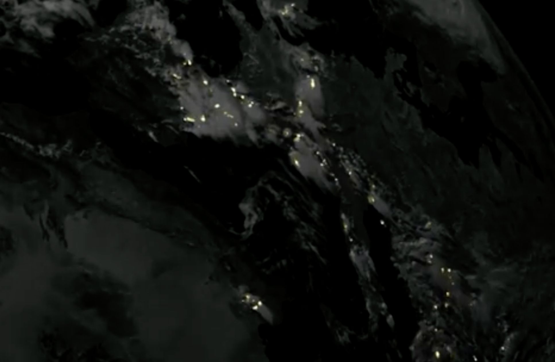 What lightning on Earth looks like from space - The Weather Network