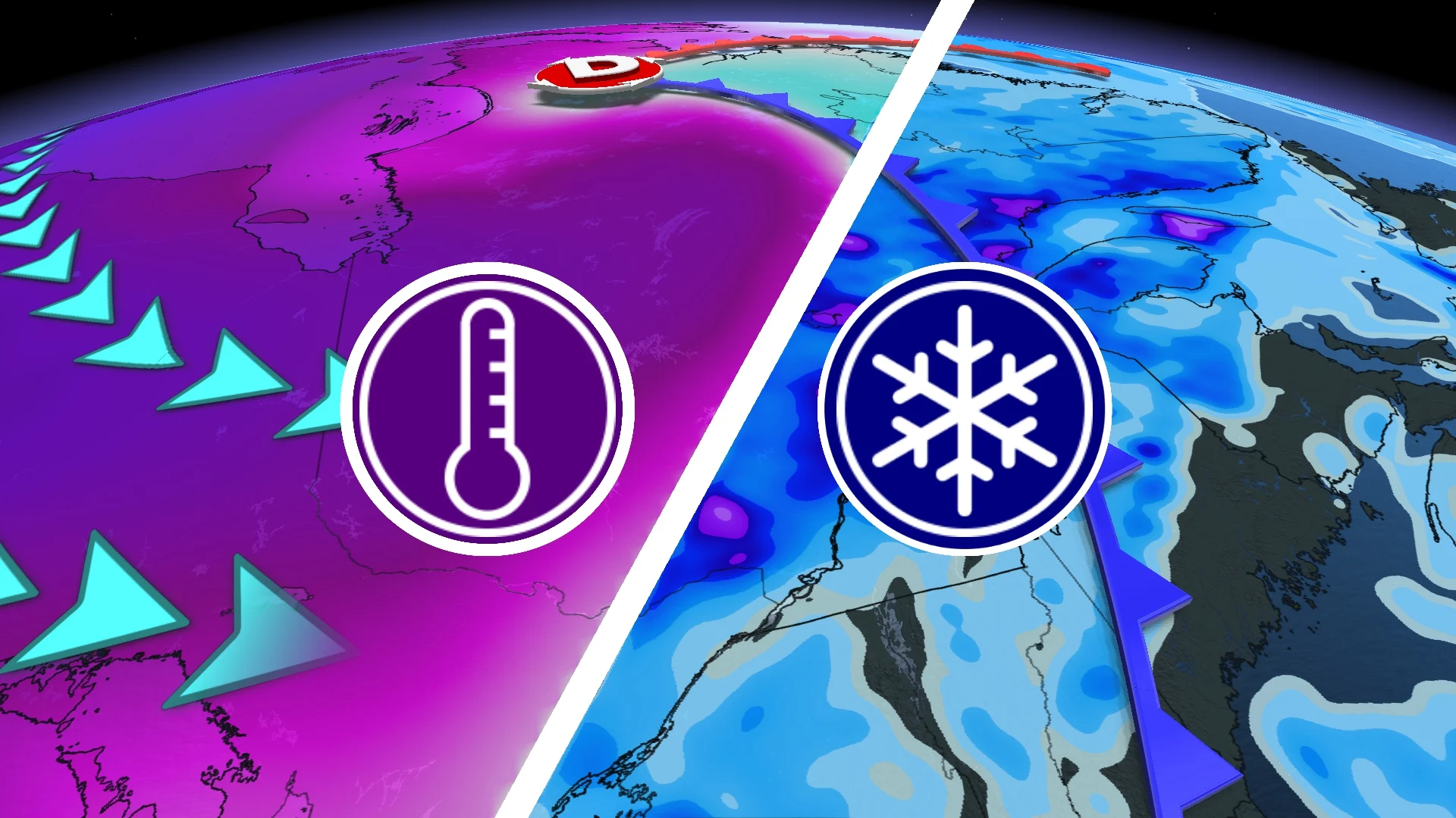 Jusqu’à 25 cm : la neige s’impose au Québec, juste avant le froid ...
