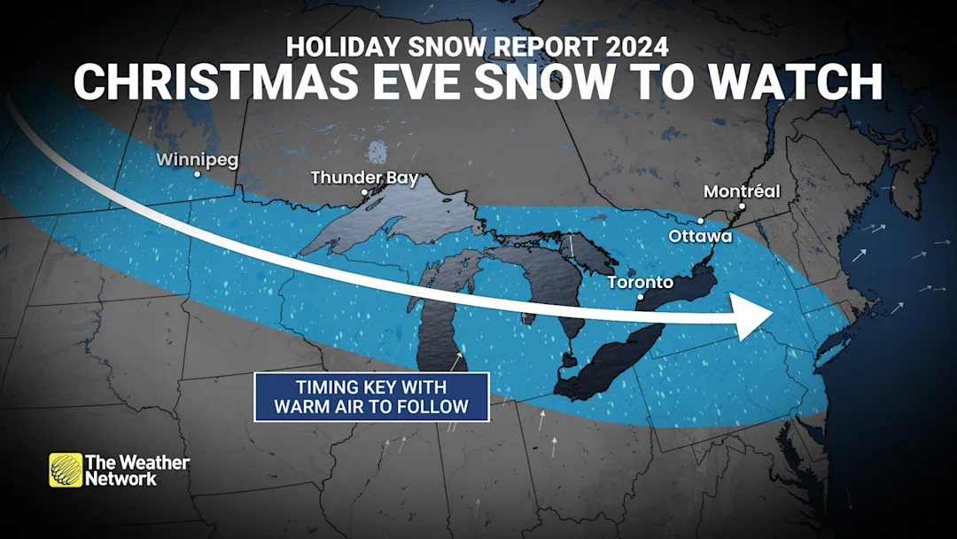 Will Canada have a white Christmas in 2024? - The Weather Network