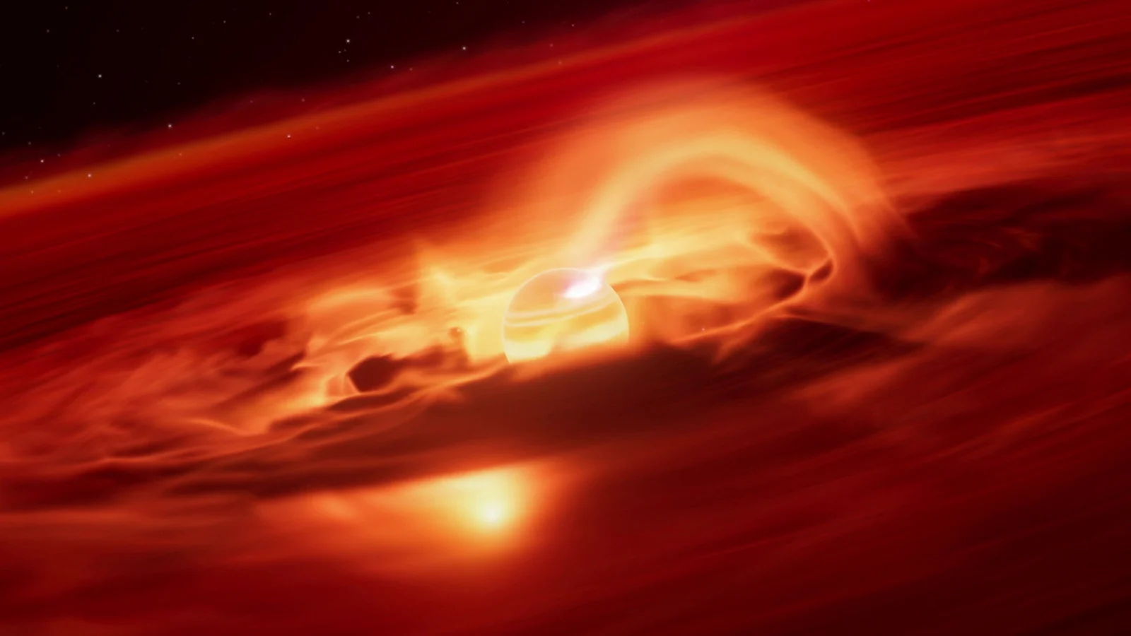 Rogue planet astounds by growing at a record rate of 6 billion tonnes ...