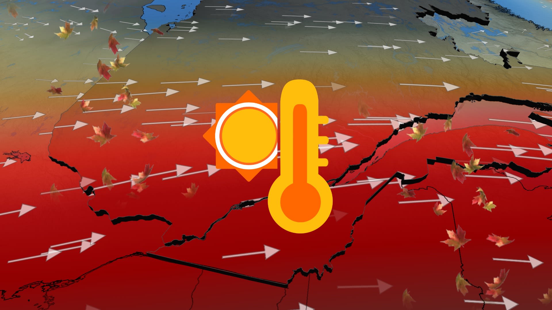 Occurrences of abnormal fall heat increases in Quebec in the autumn ...