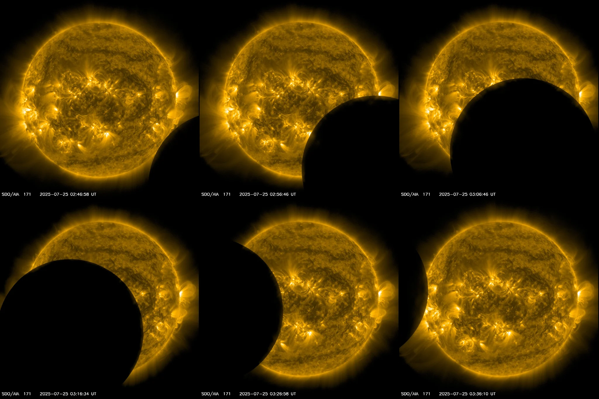 NASA satellite captured two solar eclipses in one day - The Weather Network