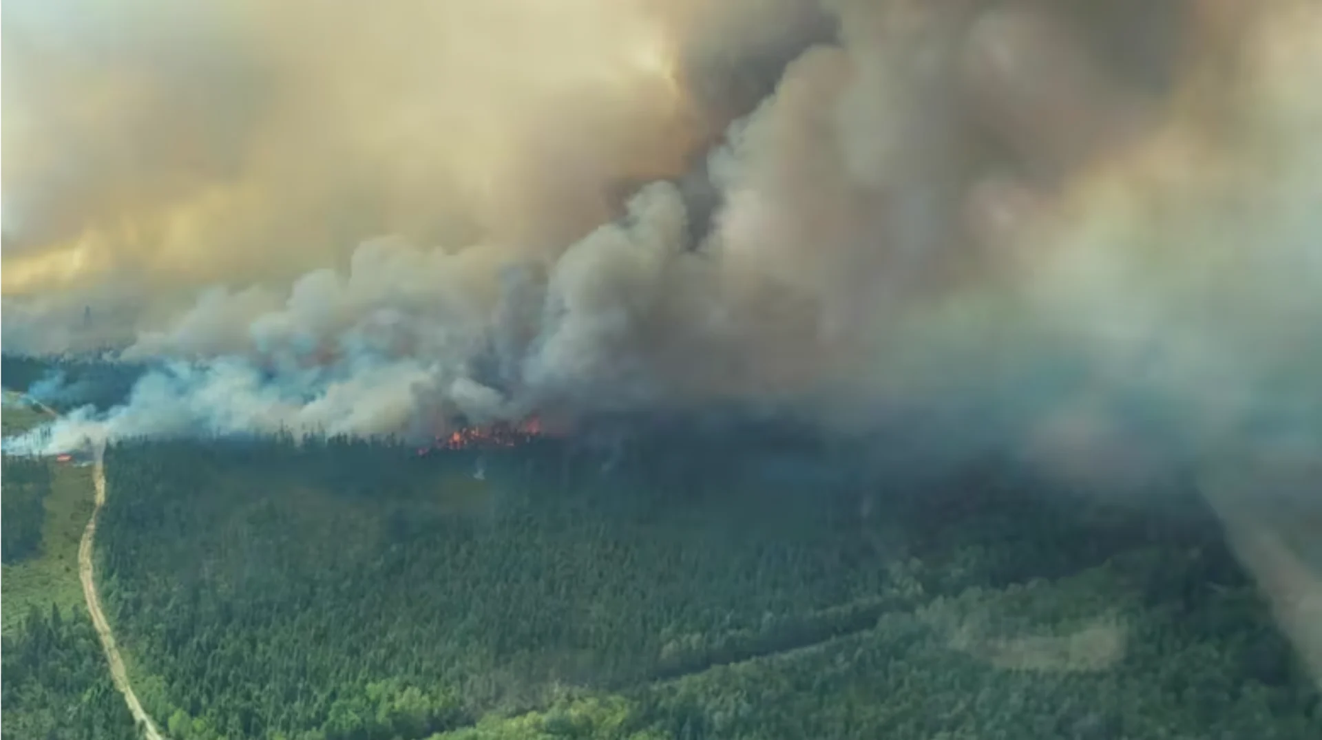 Moncton-area fire contained, while Miramichi blaze 'beyond control ...