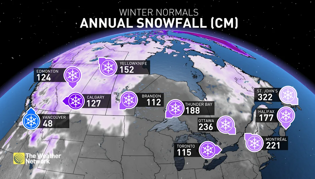 Why this winter's snow could weigh more than a trillion tonnes - The ...