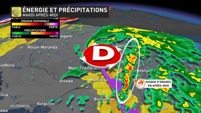 Alerte météo : un immense système va générer un véritable déluge au ...