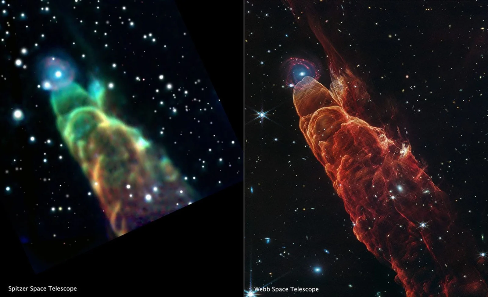 Webb Telescope solves the mystery of the 'Cosmic Tornado' - The Weather Network