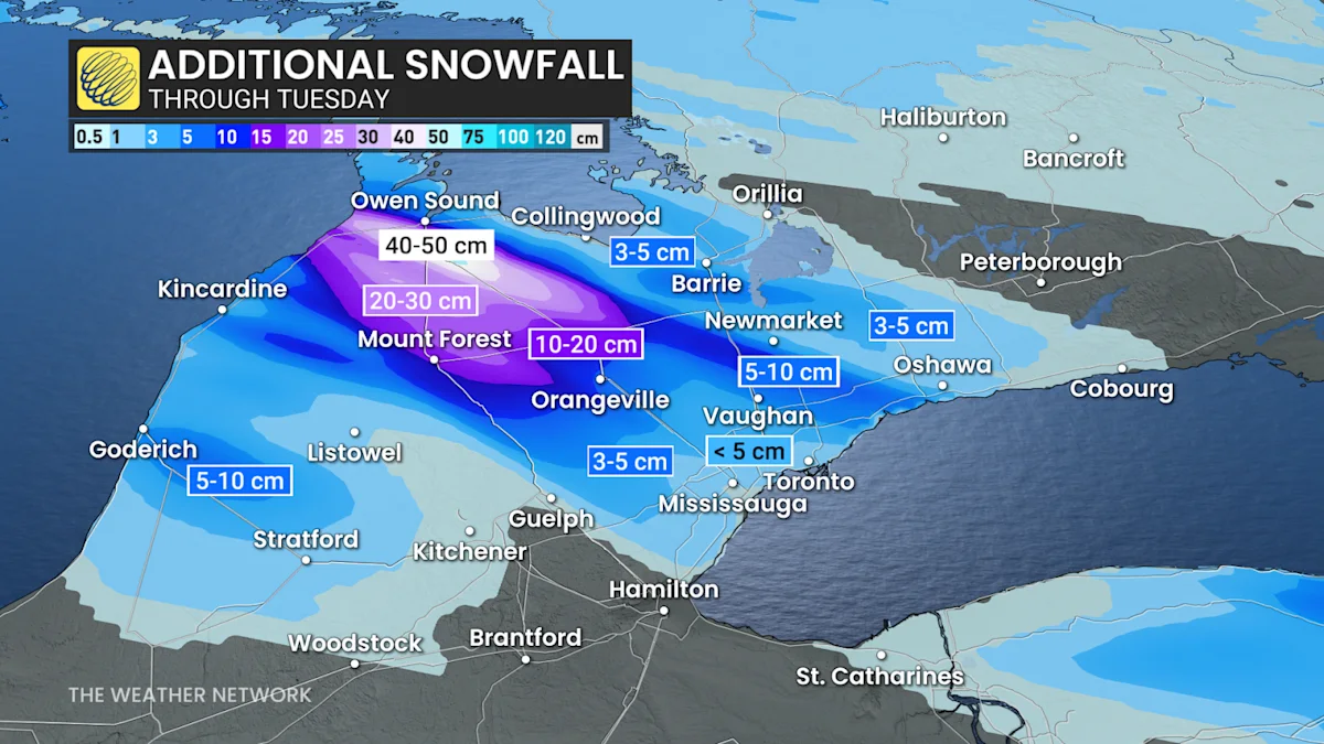 Thousands snowed in as roads remain closed across southwestern Ontario ...