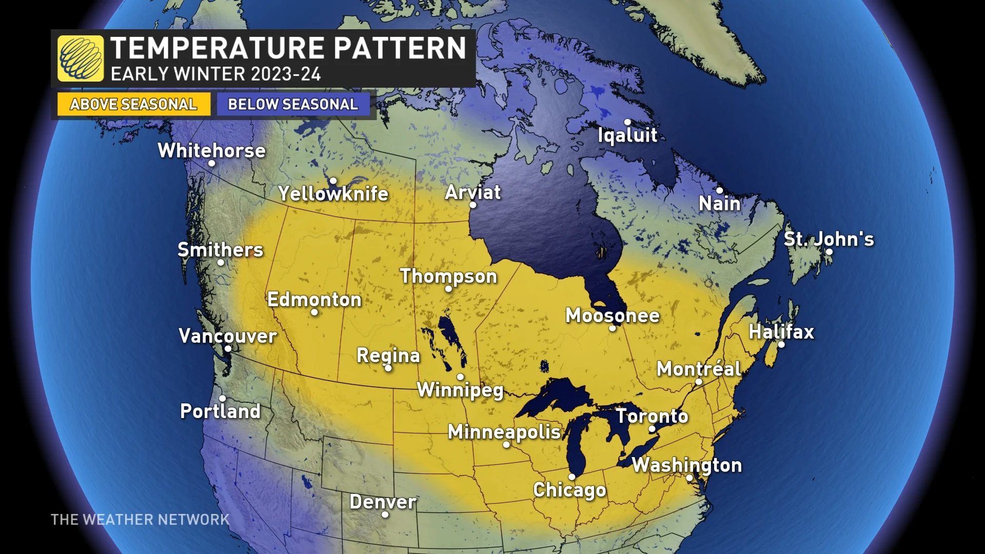 Canada's Winter Forecast: El Niño a critical factor for the season ...