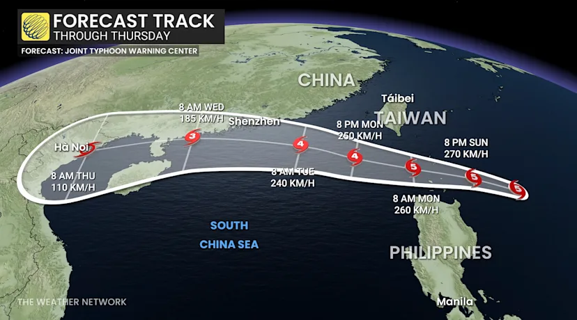 Canada, meet the strongest storm on Earth: Super Typhoon Ragasa - The ...