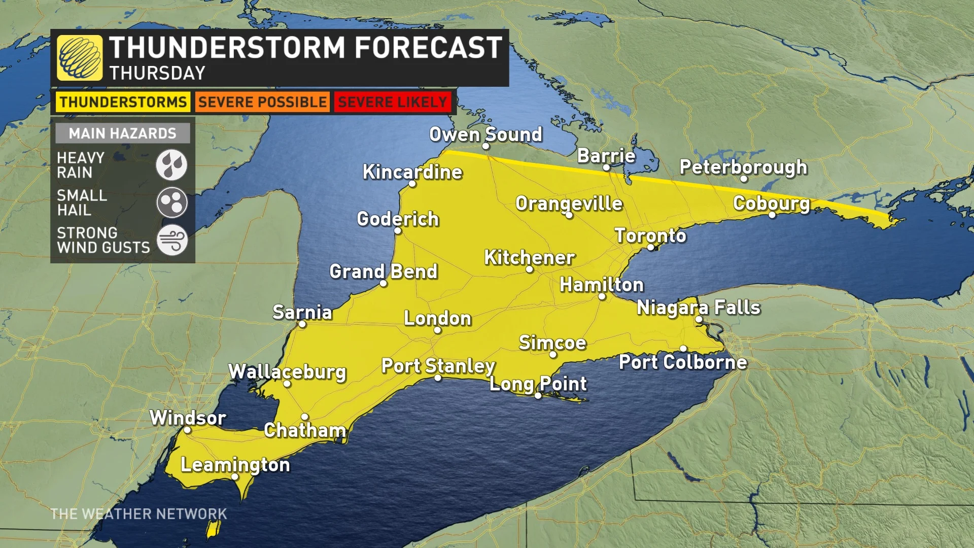 Moisture-packed system set to drop copious rainfall totals in Ontario ...