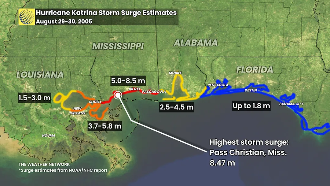 From Camille to Katrina, the Category 5 storms that shaped history ...