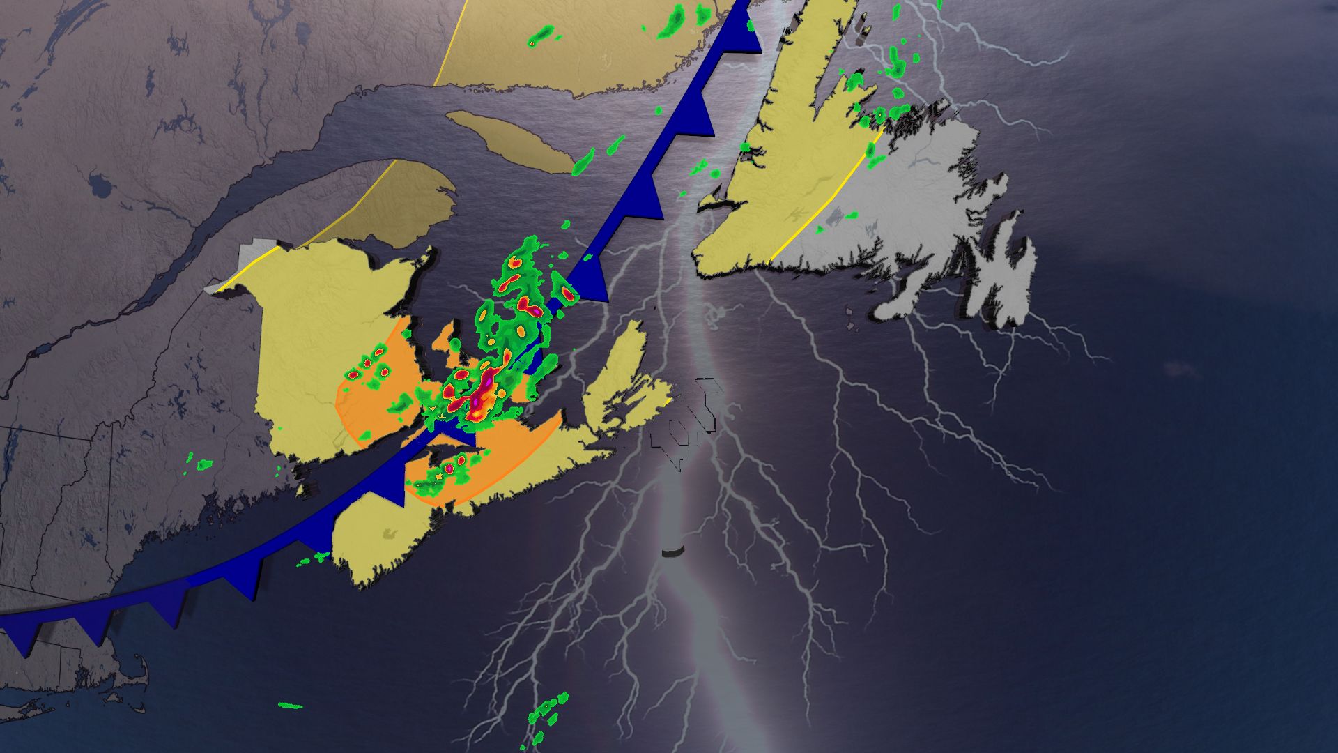 Rain relief reaches Atlantic Canada though some areas still miss out ...