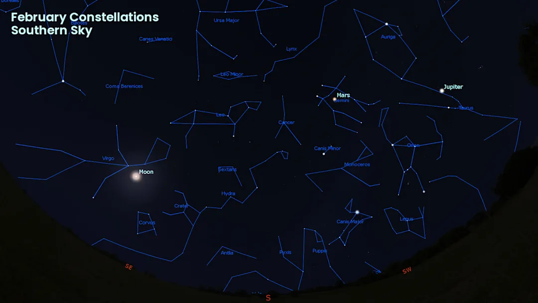 Look up! What's going on in the February night sky? - The Weather Network