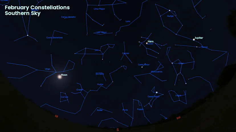 Look up! What's going on in the February night sky? - The Weather Network