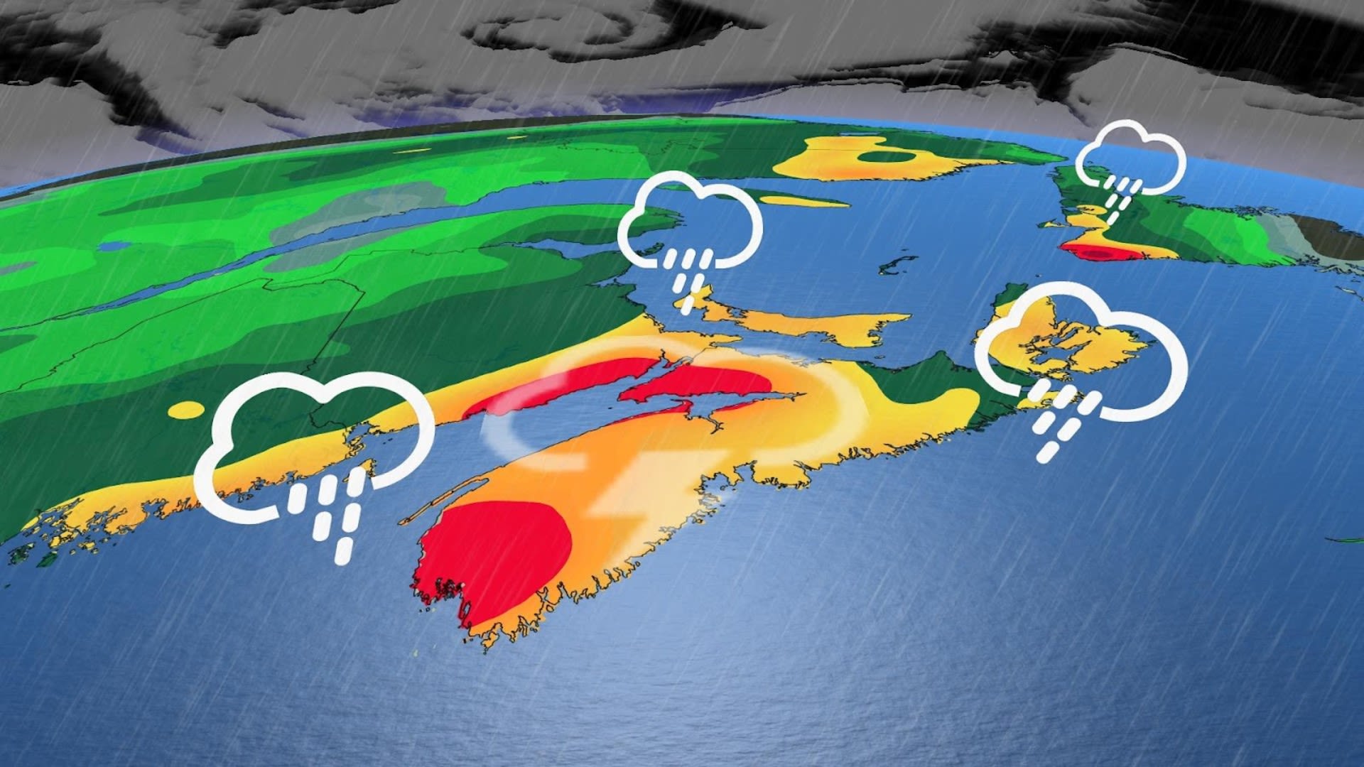 Heavy rain, localized flood risk persists across Atlantic Canada - The ...