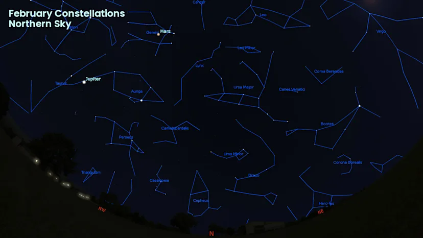Look up! What's going on in the February night sky? - The Weather Network