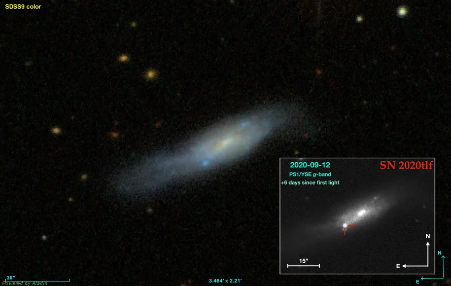 Astronomers witness the death throes of Red Supergiant going supernova ...