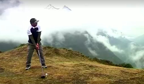 Check out the world's highest altitude golf tournament - The Weather ...