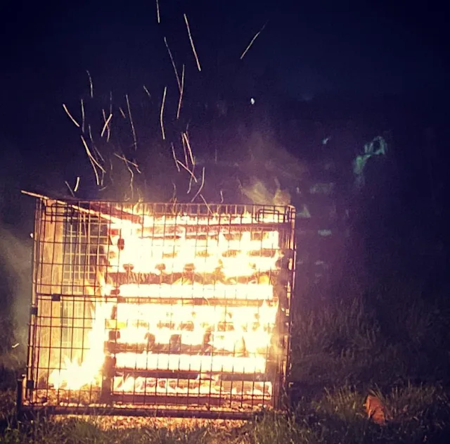 Winery uses 'cage fires' to protect vines from late-season snow - The ...
