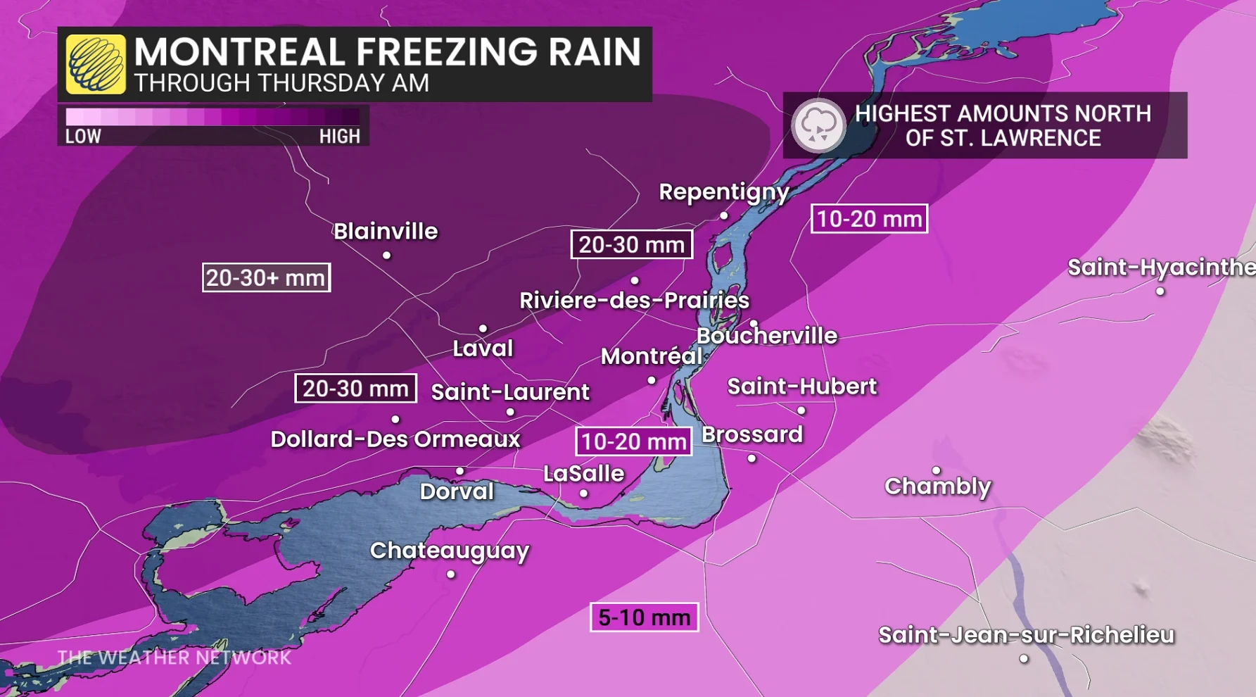Quebec faces 20-30 mm of freezing rain lasting 24 hours, causing ...