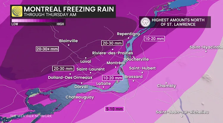 Quebec faces 20-30 mm of freezing rain lasting 24 hours, causing ...