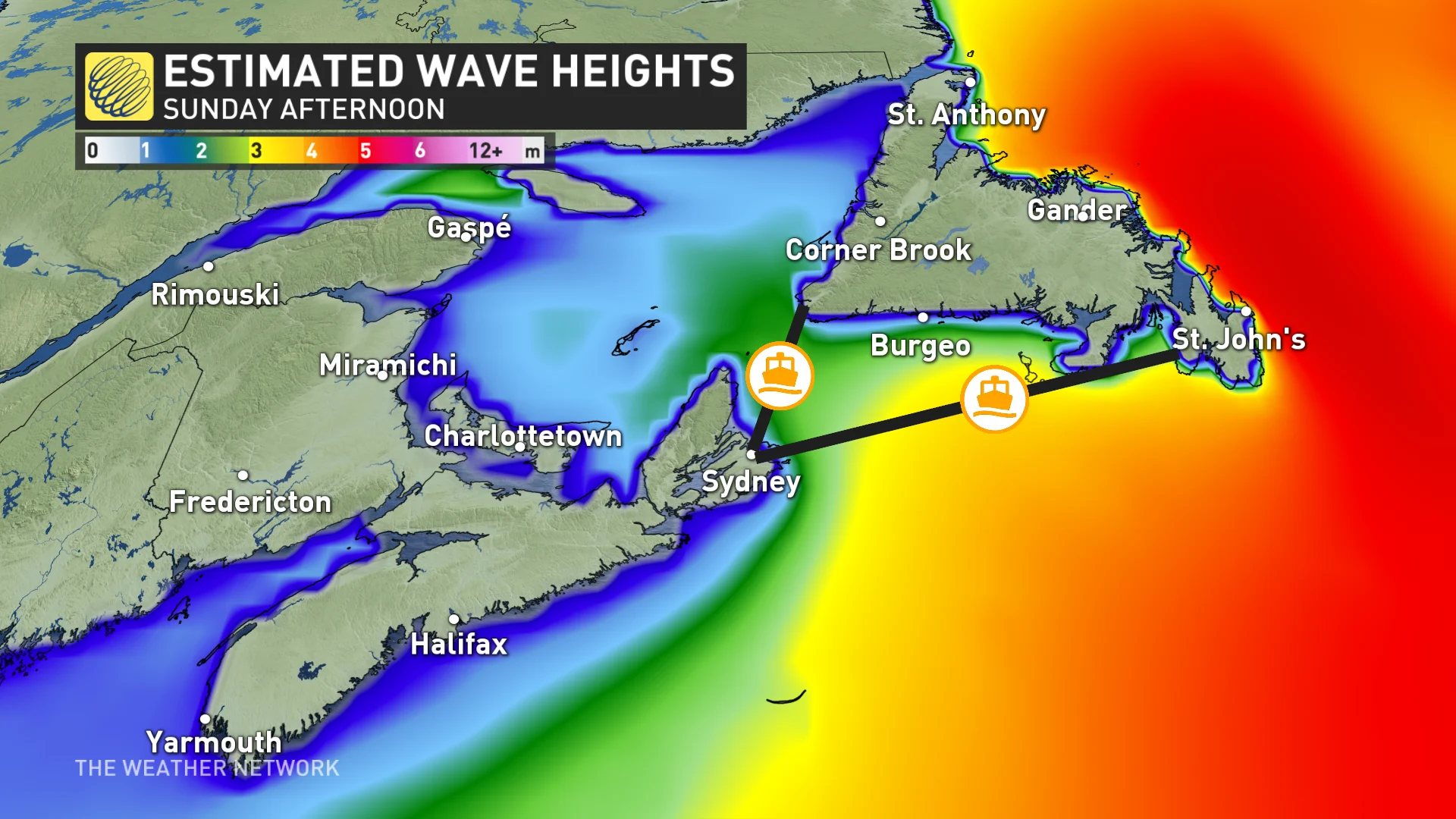 Bomb cyclone grazes Atlantic Canada with howling winds - The Weather ...