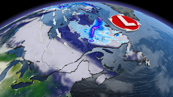 September snow and a first taste of fall for parts of Eastern Canada ...