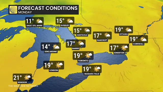 Storm risk persists in muggy Ontario air, significant cooldown ahead ...