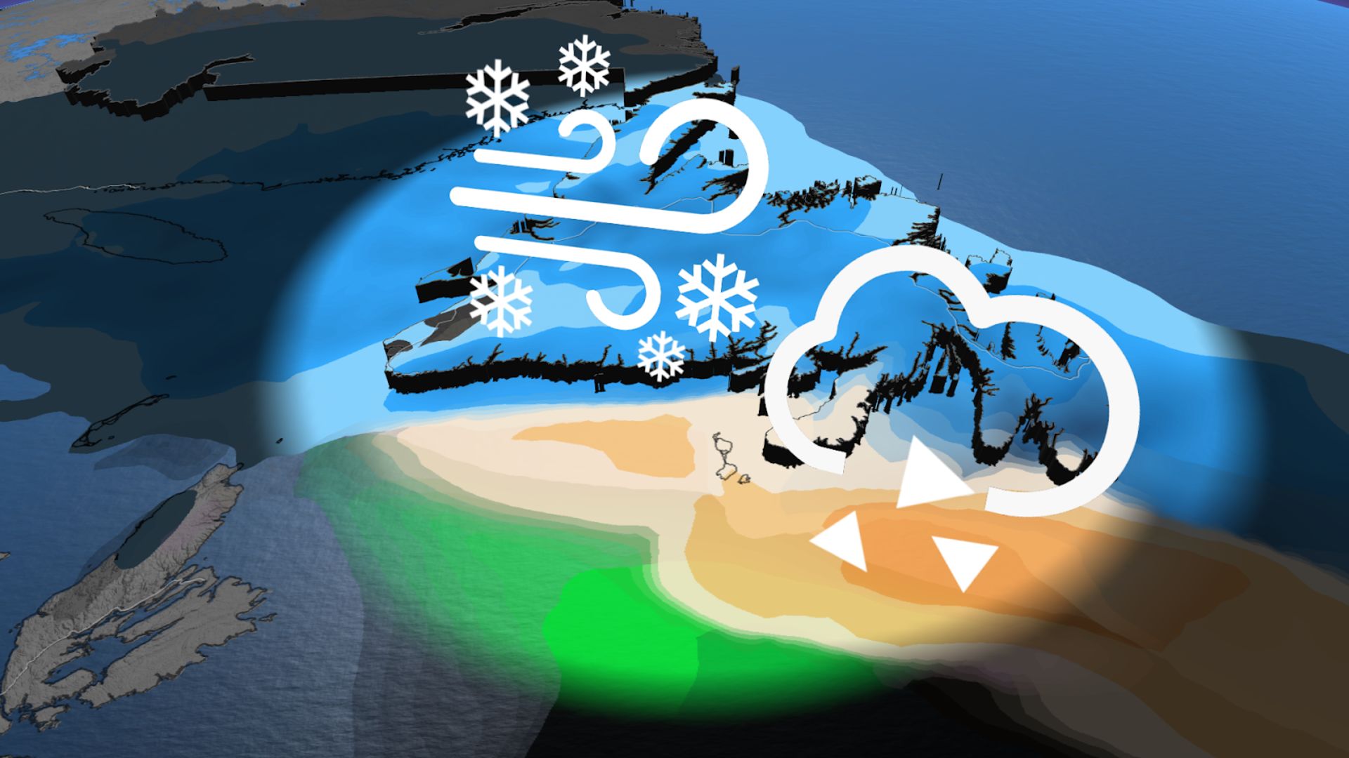 Heavy snow pushes into Newfoundland, looking ahead to a weekend storm ...