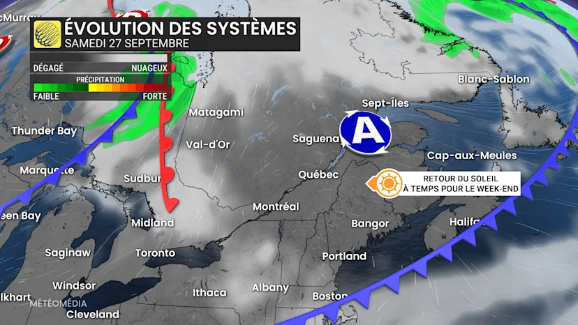 La pluie du mois possiblement doublée en une journée - MétéoMédia