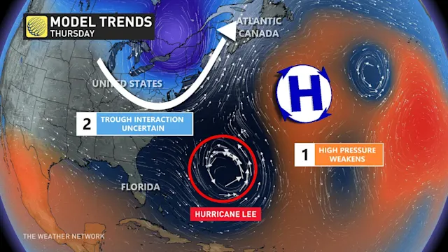 Path of Hurricane Lee and possible Canadian impacts becoming clearer ...
