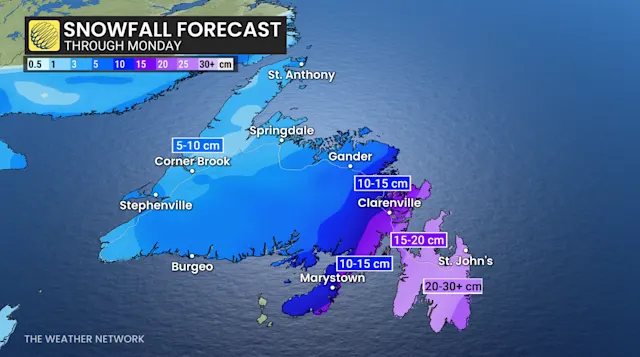 Disruptive Newfoundland winter storm could result in significant travel ...