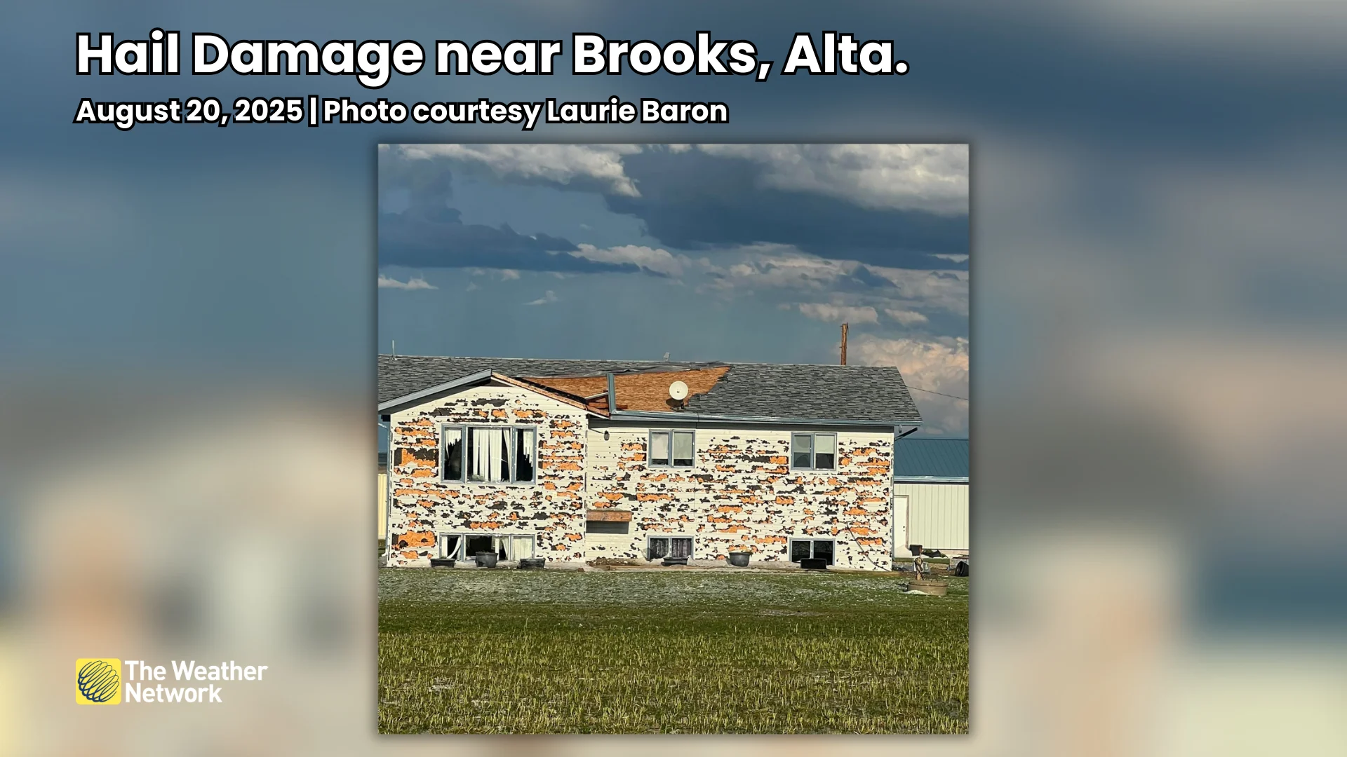 Destructive hailstorms carved 400+ km scar on the Prairies - The ...