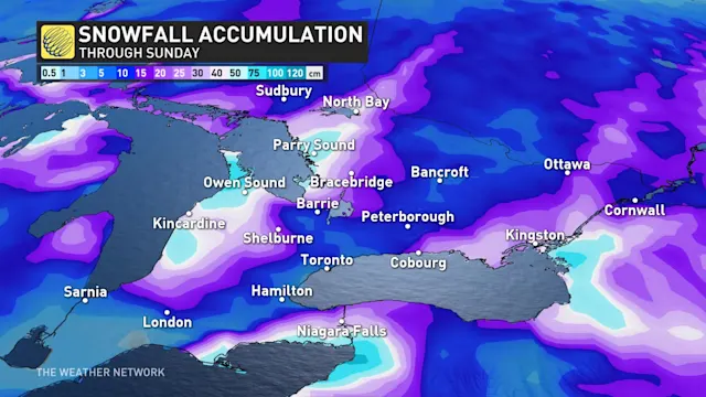 Intense squalls could bury this major city under 100+ cm of snow - The ...
