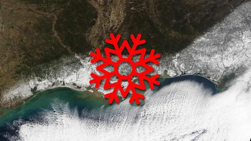 See the astounding satellite images of Florida’s historic snow - The ...