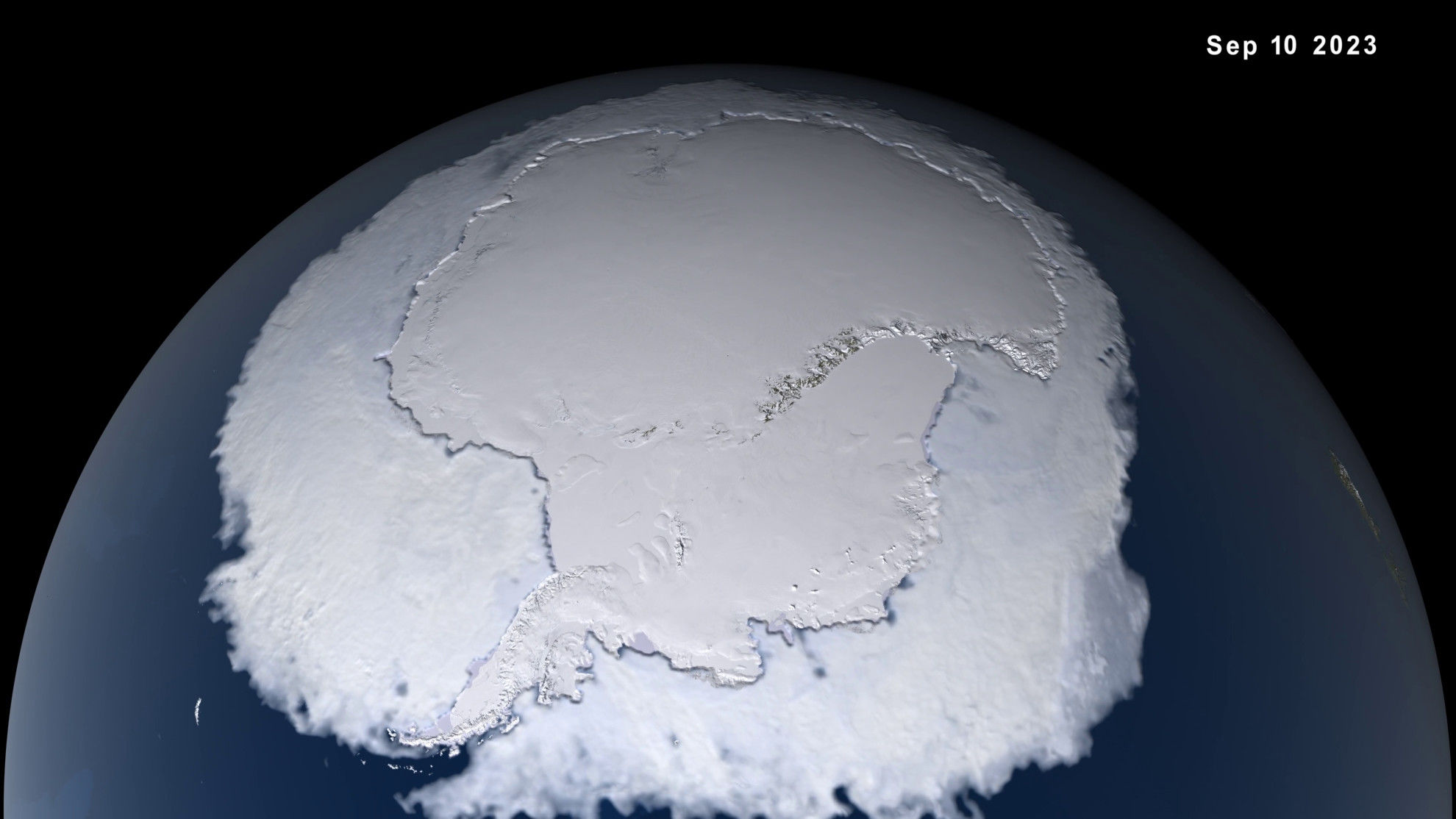 Antarctic sea ice sets another alarming new record for 2023 - The ...