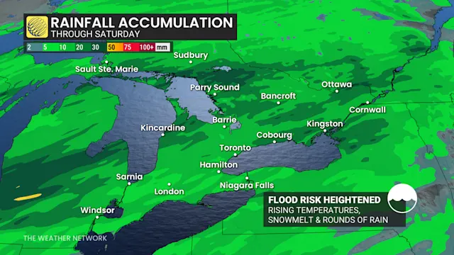 Severe storm and flood risks this weekend in Ontario - The Weather Network