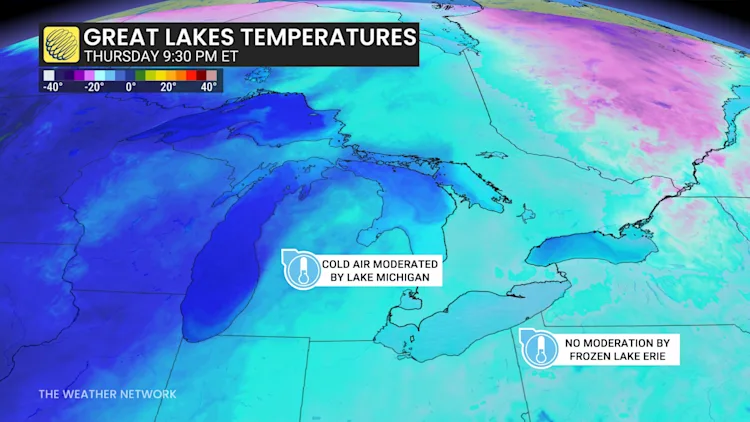 The Great Lakes freezing over is good news for Ontario - The Weather ...